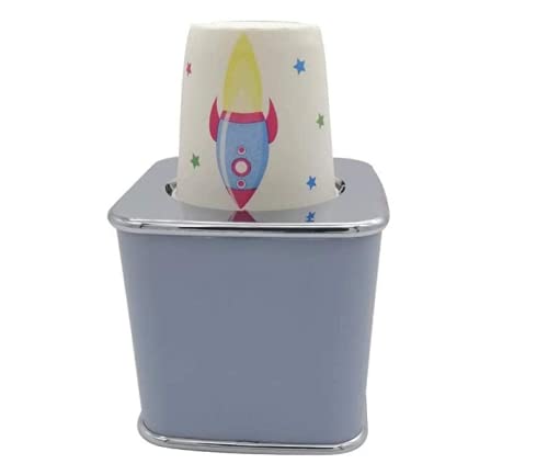Xuanchenbaby 3 and 5 oz Dual Dixie bath Cup Dispenser with 20 Count 3oz Cups