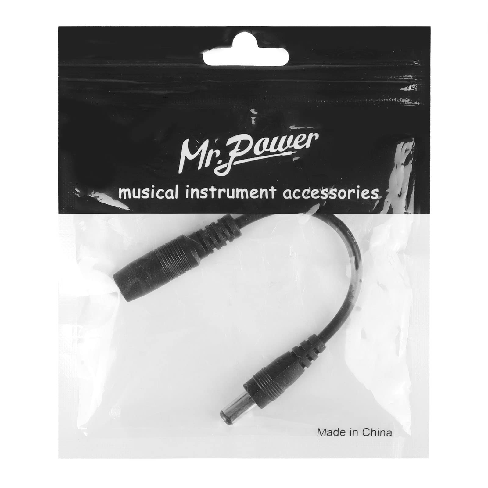 Mr.Power Reverse Polarity Converter Cable 5.5 X 2.1 for Keyboard Guitar Effect Pedal (1 pcs)