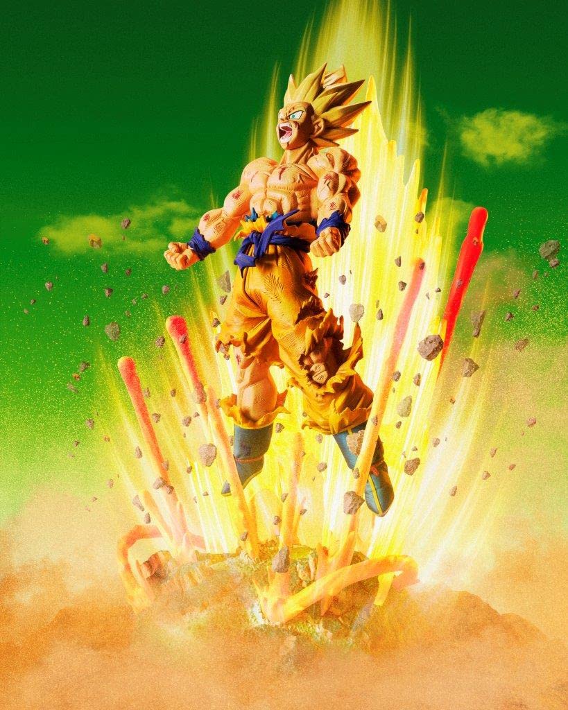 TAMASHII NATIONS - Dragon Ball Z - Super Saiyan Son Goku are You Talking About Krillin?!!!!!, Bandai Spirits FiguartsZERO Collectible Statue