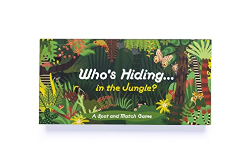 Laurence King Who's Hiding in The Jungle? A Spot and Match Game