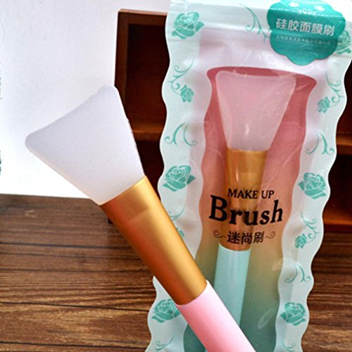 Kits to Build Makeup Silicone Maskup Beauty Facial Women Tools B Soft Foundation 2Pcs Brush Lawless Beauty