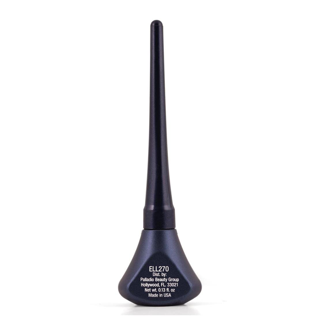 Palladio Liquid Eyeliner, Highly Pigmented and Waterproof Eyeliner, For Intense Eye Definition, Smear-proof Eyeliner Liquid, Includes Easy Grip Wand and Felt Tip Eyeliner Applicator, Midnight