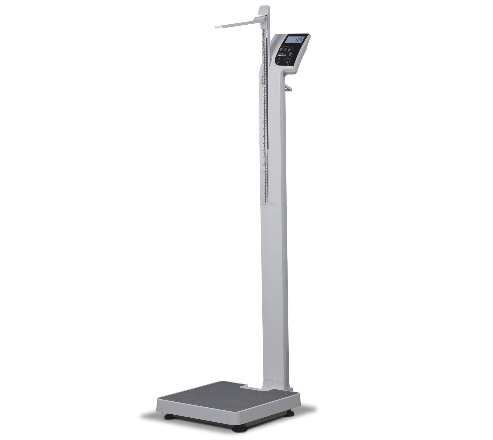 Rice Lake Digital Physician Scale (150-10-5) Medical Scale,Eye Level Physician Scale, 150-10-5 550lb(250kg) x 0.2lb(100g) includes 6 AA batteries ,New