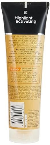 John Frieda sheer blonde Highlight Activating Enhancing Shampoo For Lighter Blondes 8.45 oz