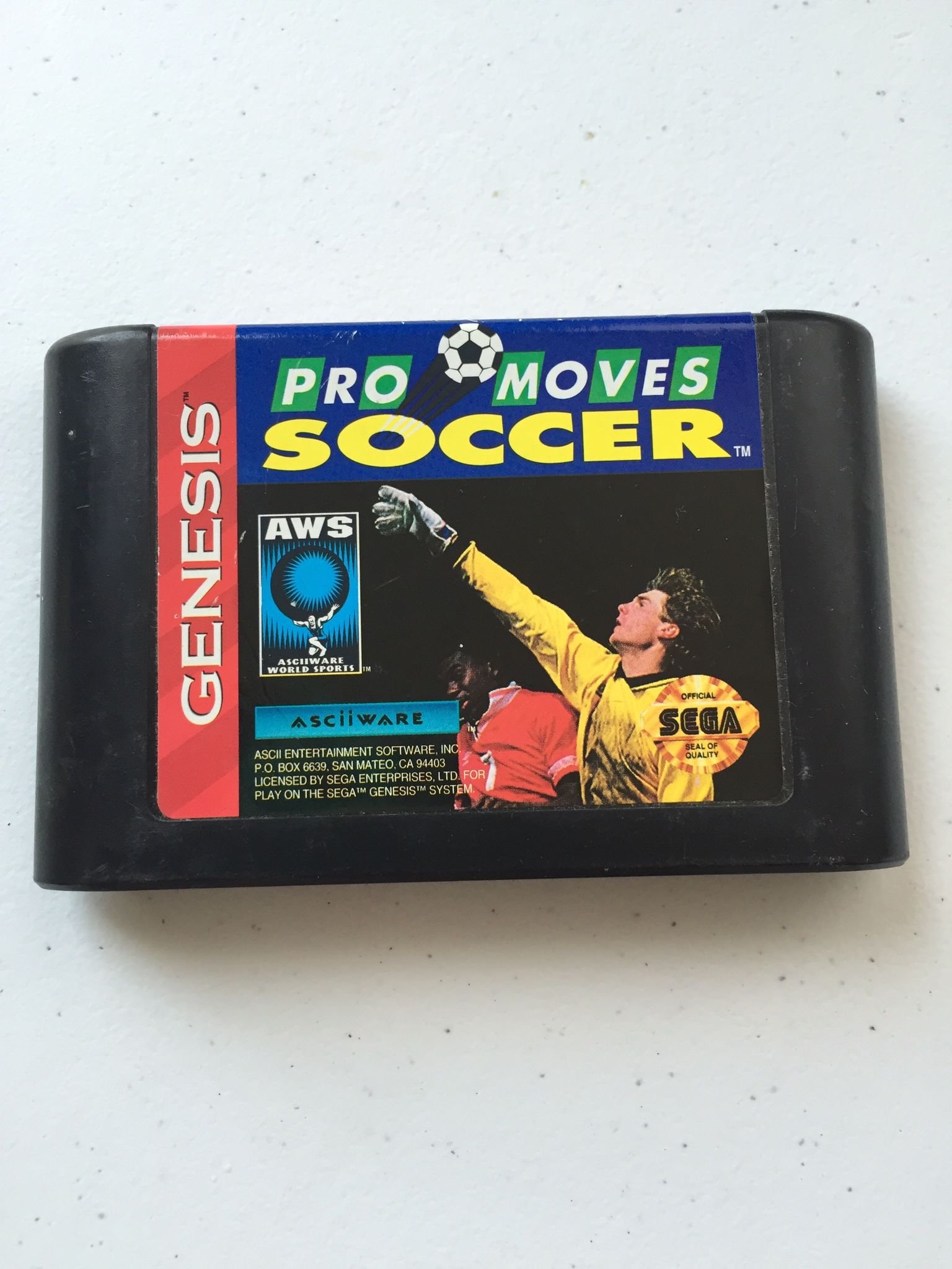 Pro Moves Soccer - Sega Genesis