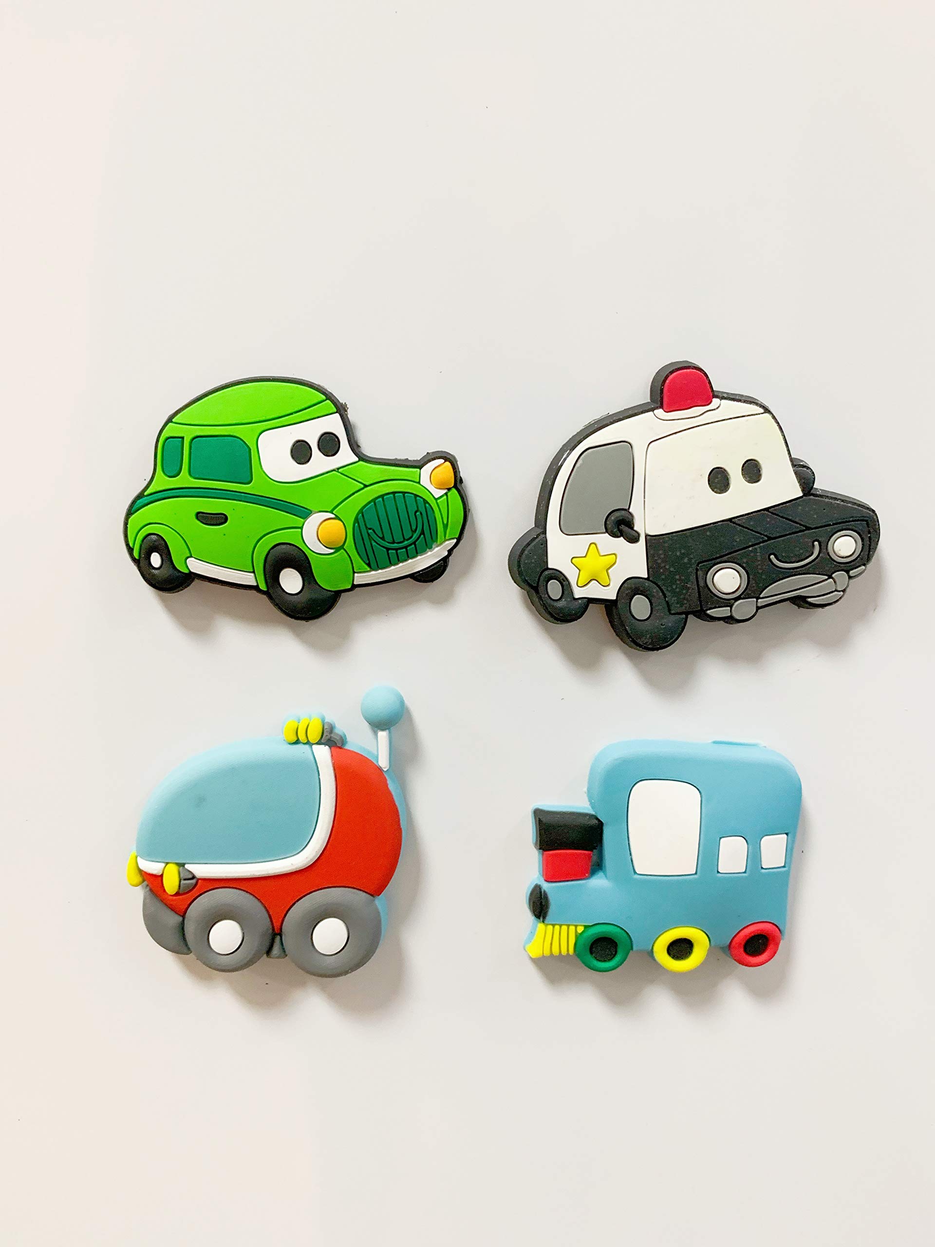 VLOOK Fridge Magnets for Kids Cartoon Car Magnetic Toys Baby Refrigerator Magnets for Whitboard Noticeboard