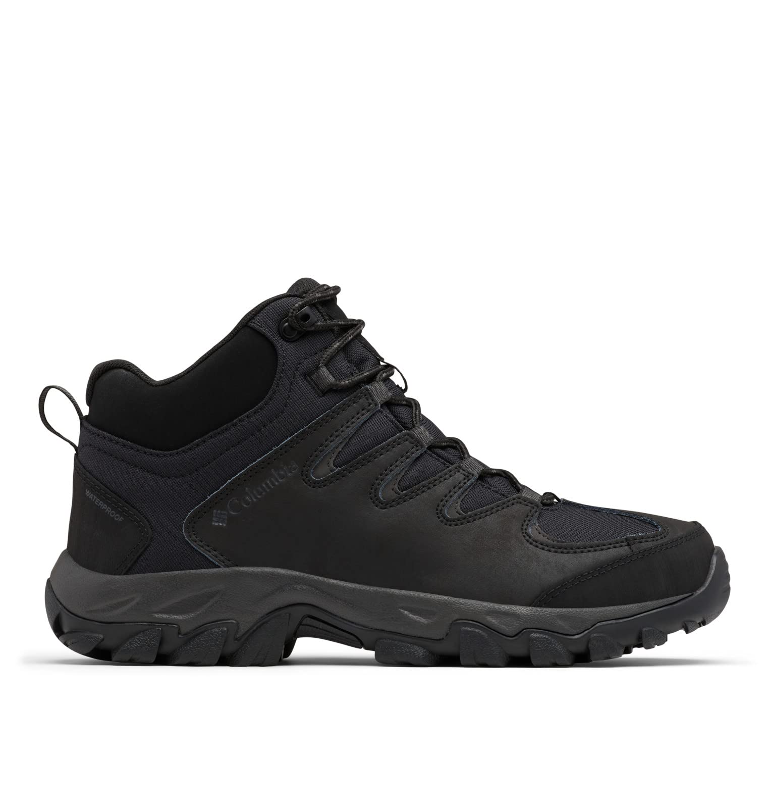 Columbia Men's Buxton Peak Mid II Hiking Shoe, Nori/Black, 13