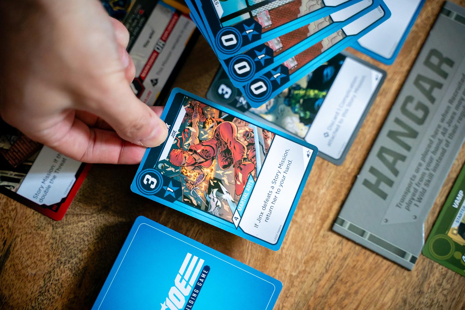 Renegade Game Studios G. I. Joe Deck-Building Game, 1-4 players, Ages 14+, Fully Cooperative Game, Core Set