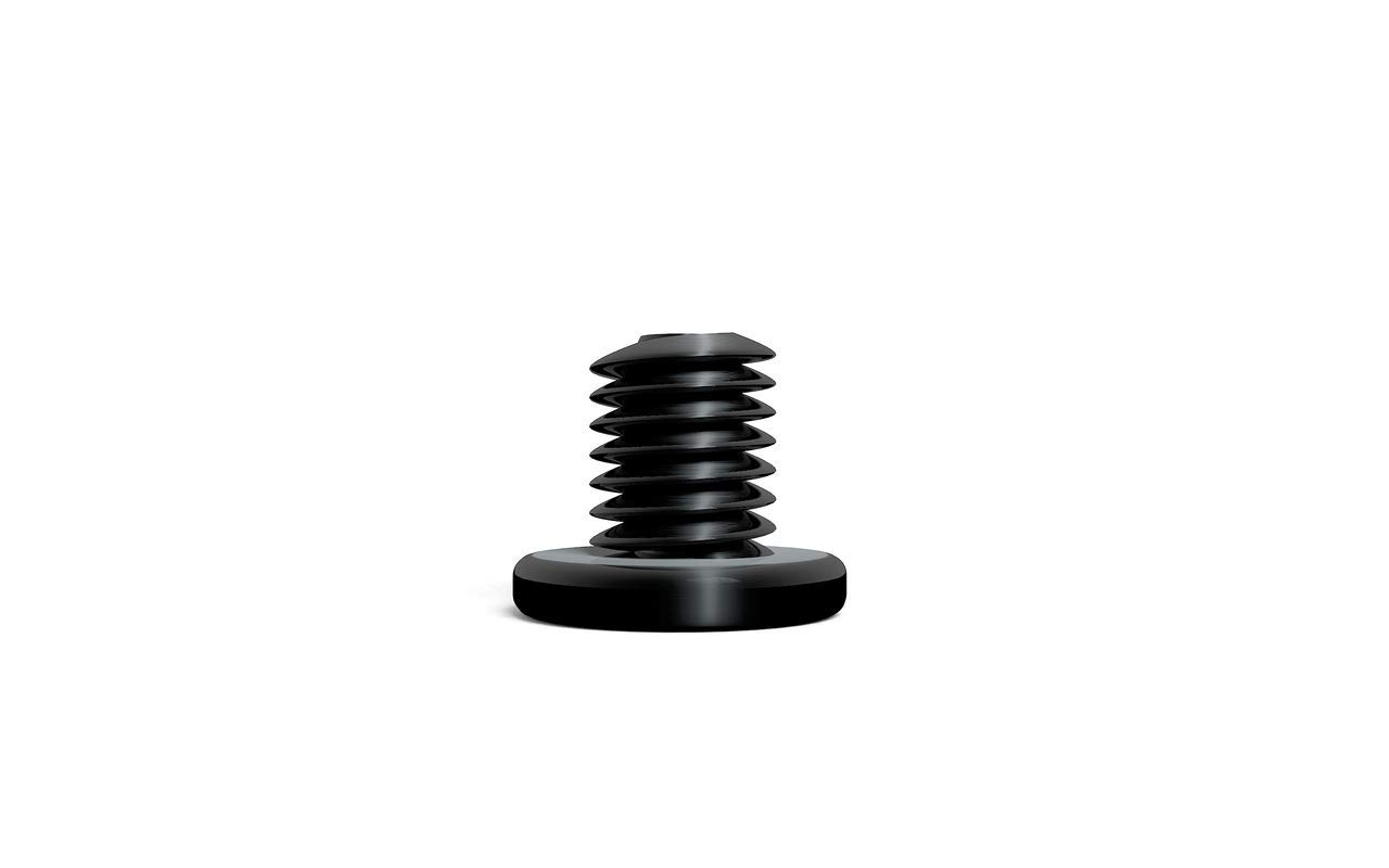 RapidSparesLtd Pack of 100 M2.5x3 New Black Zinc Wafer Head Laptop Machine Screw Philips Head