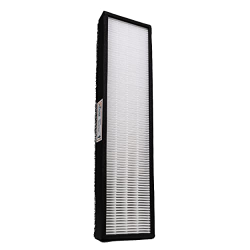 Filter-Monster True HEPA Replacement Compatible With GermGuardian Filter C (FLT5000) Compatible with AC5000 AC5000E AC5250PT AC5300B AC5350W AC5350B AC5350BCA1, 2-pack