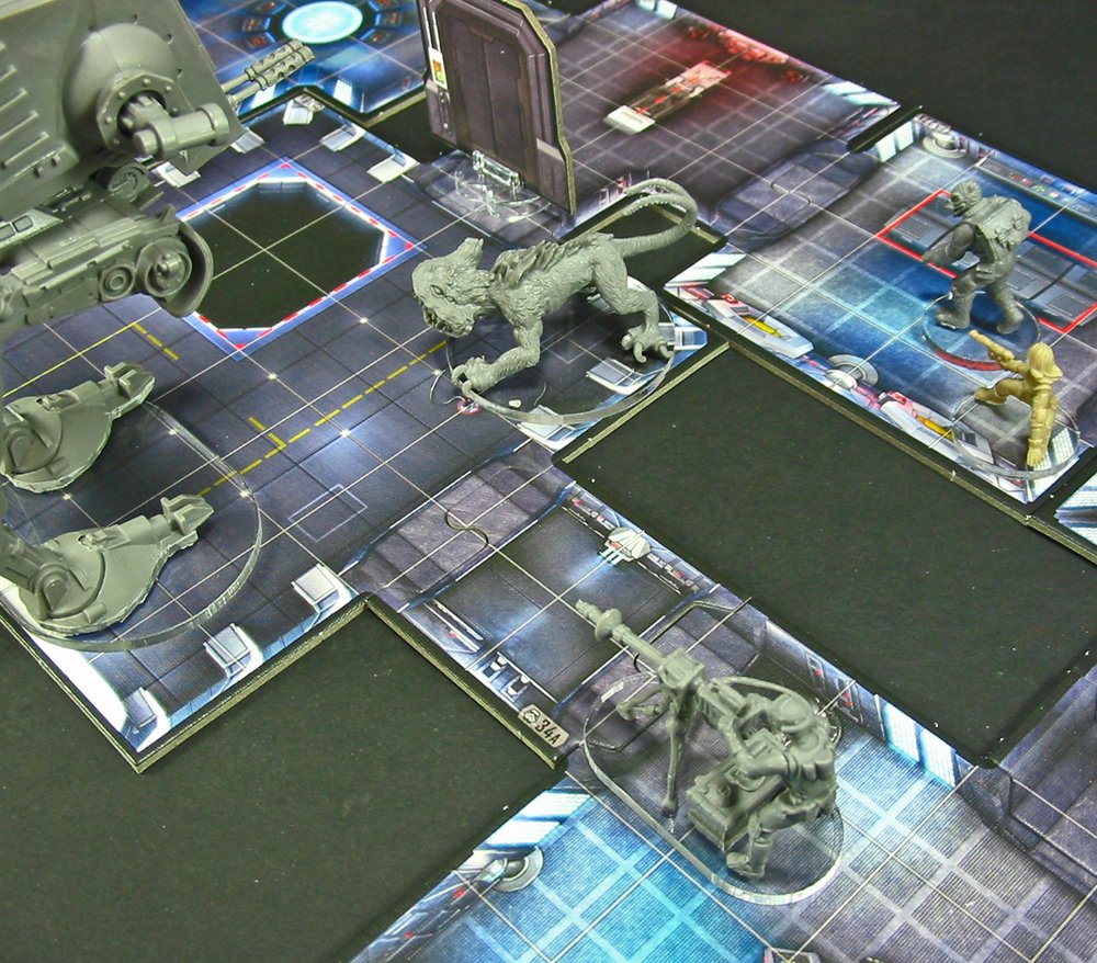 LITKO Clear Base Upgrade Set, Compatible with Star Wars: Imperial Assault, 1.5mm Acrylic (36)