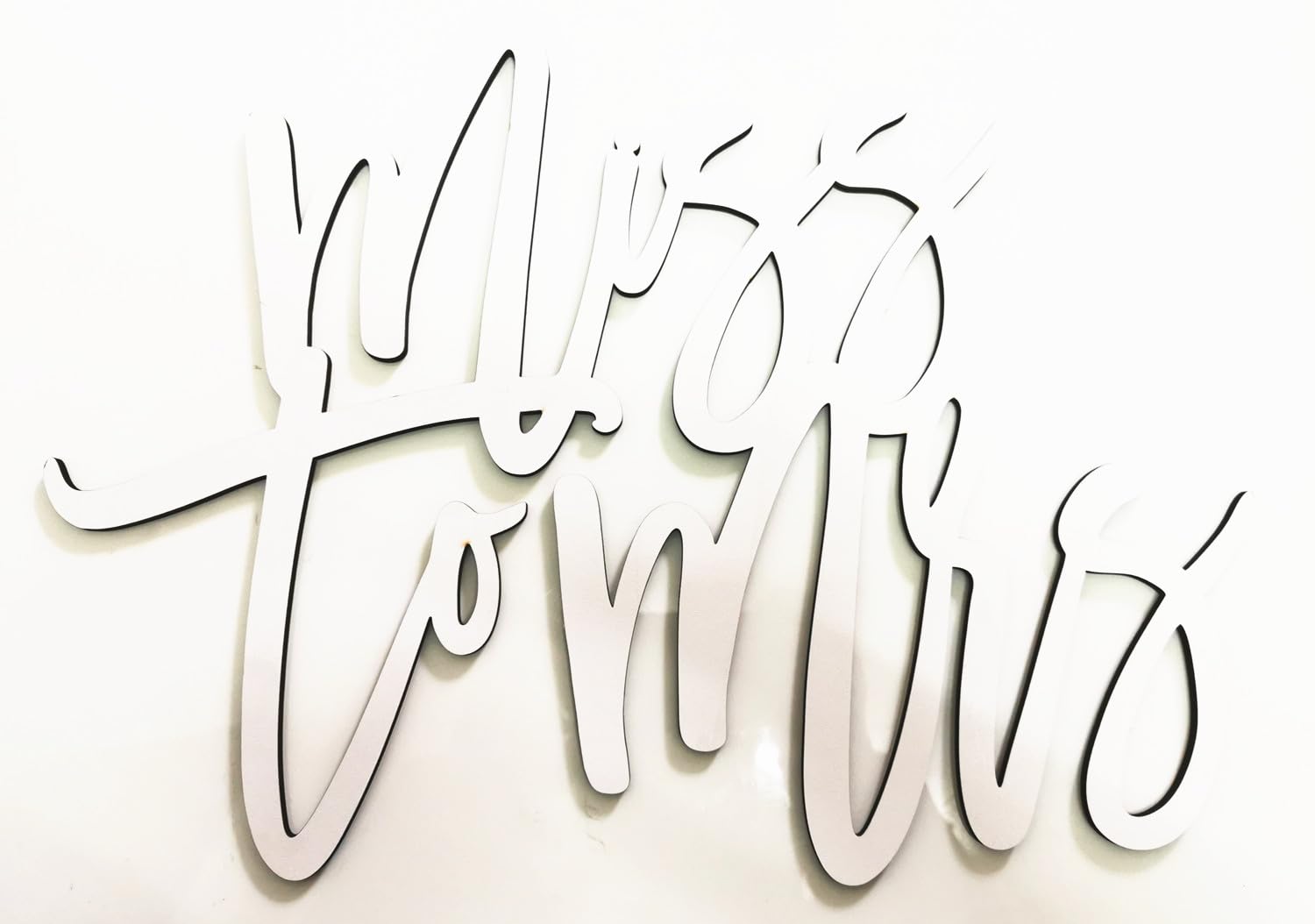 White Miss to Mrs Sign Wood Party Banner for Bridal Shower Decor, Bachelorette Party Backdrop, Engagement, Wedding, Couples, Greenery Hedge Wall, Photo Backdrop