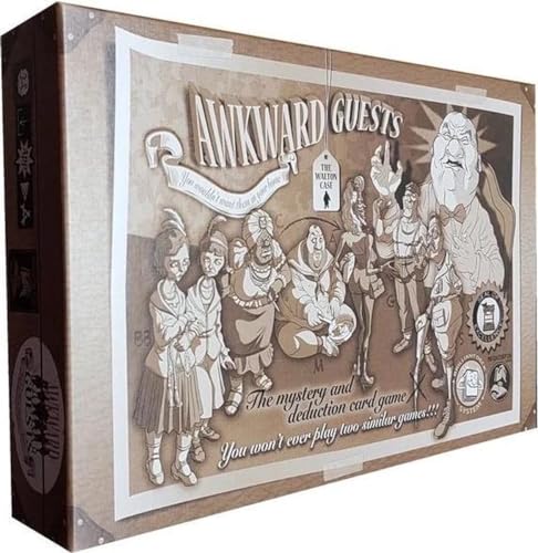 Megacorping - Uncomfortable Guest Board Game, Sepia Color (Invest)