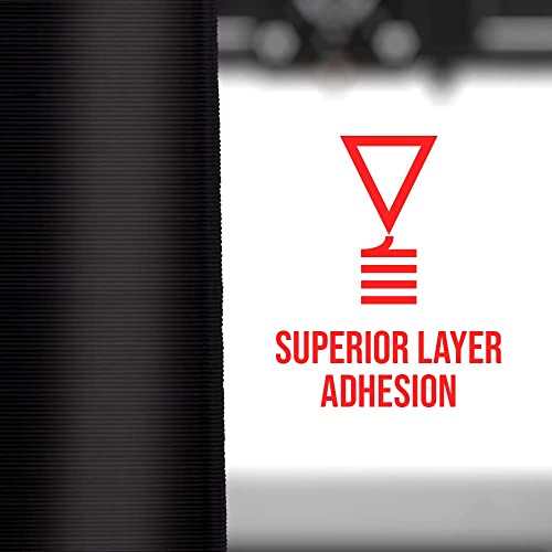 XYZPrinting Tough PLA Filament 1.75mm, Dimensional Accuracy +/- 0.02mm, 600g Spool (1.3lbs), 1.75mm, Black
