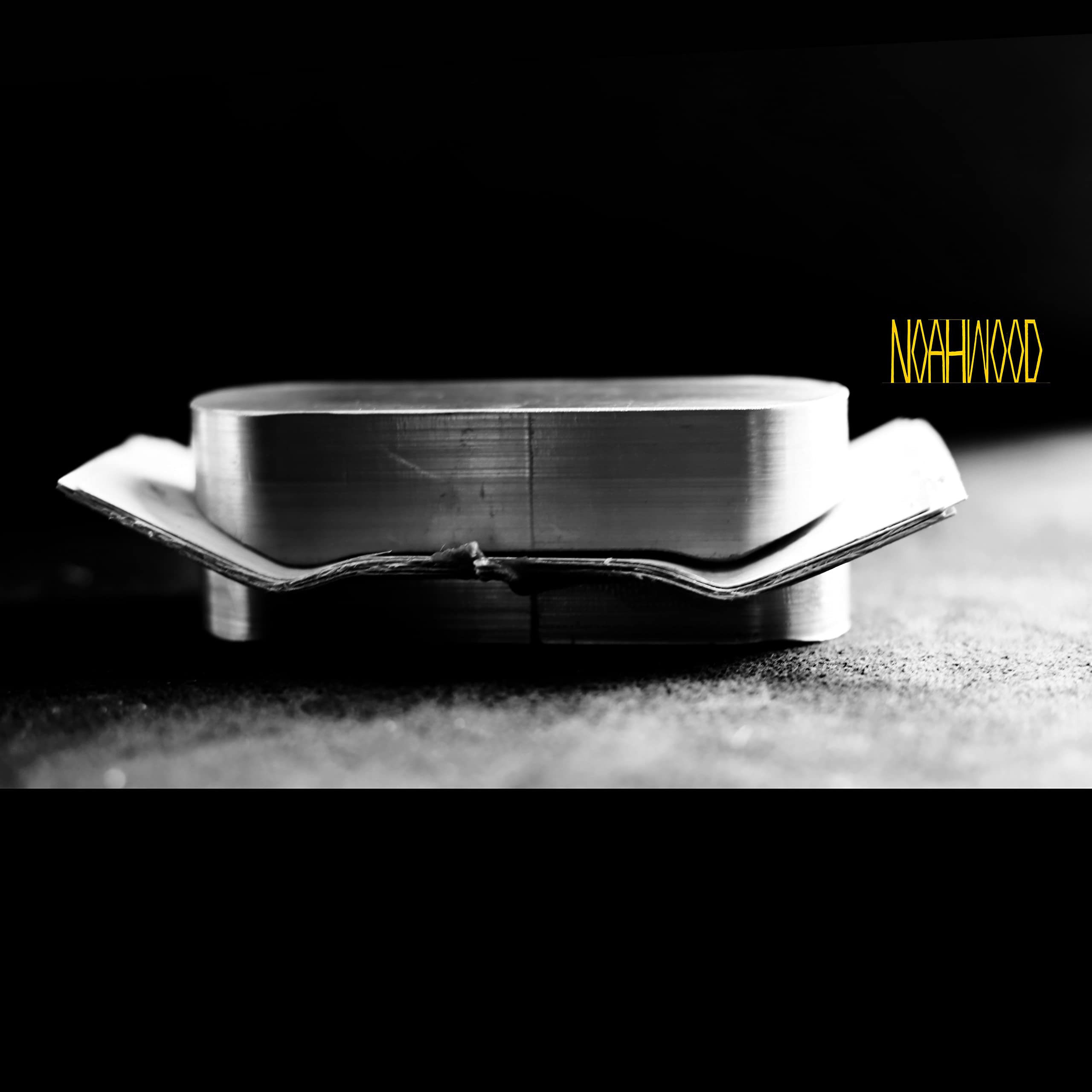 NOAHWOOD Wooden (35X97mm Deck) Fingerboards (Noah Team 10S PRO Hand Mould Made Short Nose Short Tail Deck)(+34mm Old School King Silvery Trucks)(+NW Handmade Logo PRO Wheels ii) (Millipede)