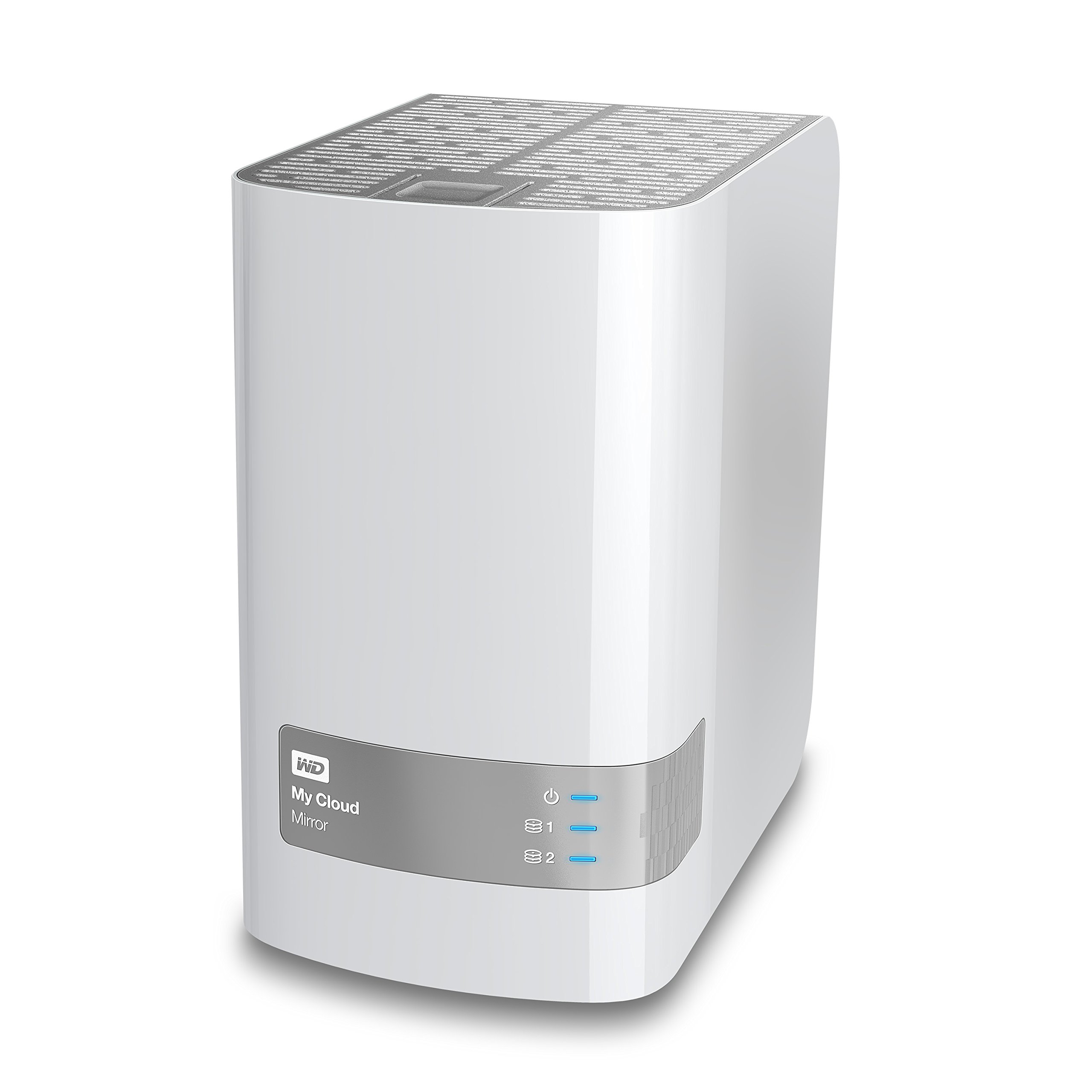 WD 6TB My Cloud Mirror Personal Network Attached Storage - NAS - WDBZVM0060JWT-NESN
