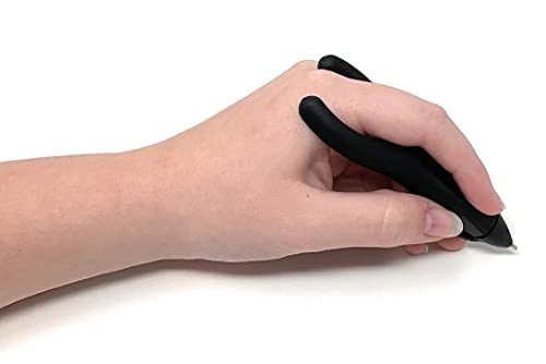 Penagain Ergosof, Ballpoint Pen, Set of 4 Pens Individually Packaged with Two Refills Per Pen (Black)