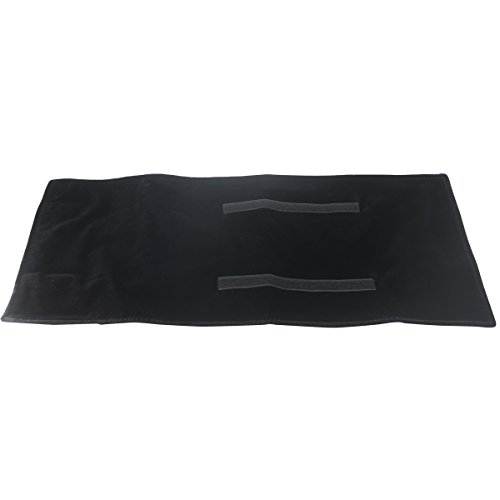 Vinerstar Jewelry Roll Bag for Holding Necklace Bracelet Ring,Jewelry Organizer 16 Hook Velvet Black