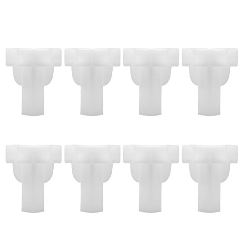 uxcell Shoe Rack Accessories Connectors, 16mm Inner Diameter for Repair Assembled Wardrobe 3 Way, Replacement of Parts 8 Pcs