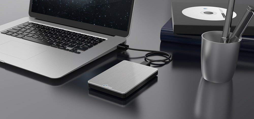 Sonnics 500GB Silver External Pocket Hard Drive USB 3.0 Compatible with Windows PC, Mac, Xbox ONE & PS4