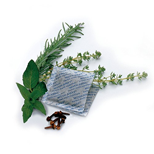 Richards Homewares Moth Away Herbal Non Toxic Natural Repellent, Count, 24-Sachets