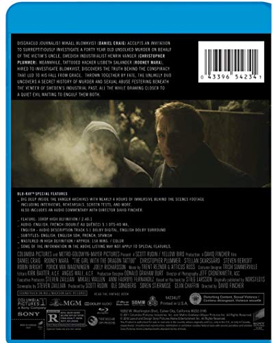The Girl with the Dragon Tattoo [Blu-ray]