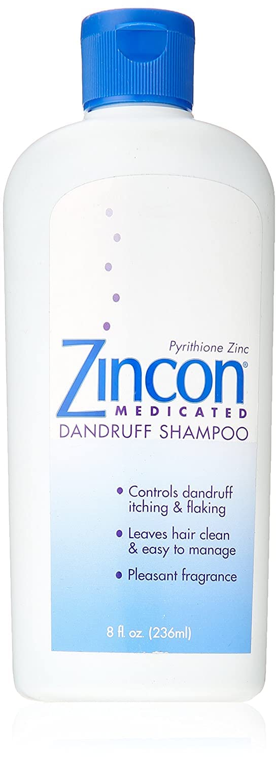 ZINCON SHAMPOO Size: 8 OZ (Pack of 2)