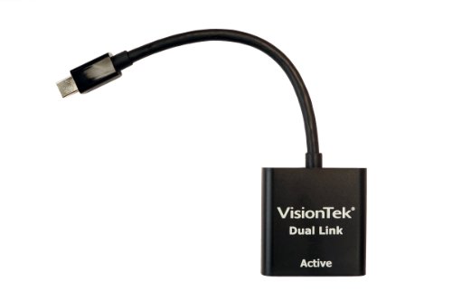 VisionTek Mini DisplayPort to Dual Link DVI-D Active Adapter (M/F) - 900640