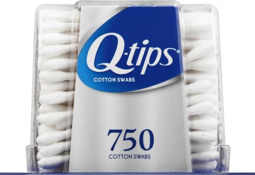Q-tips Cotton Swabs For Hygiene and Beauty Care Original Cotton Swab Made With 100% Cotton 750 Count