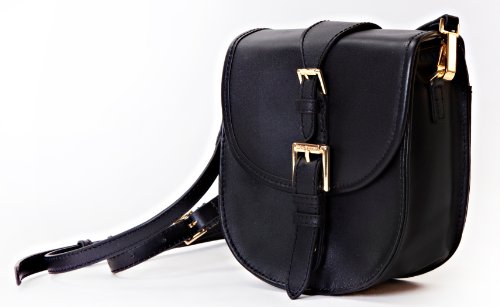 Isaac Mizrah JANE Crossbody Genuine Leather Camera and Tech Bag in Genuine Leather