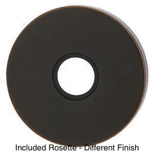 Emtek Modern Brass Double Hook with Matching Finish Rosette - Choice of 7 Finishes - 280909US19 - Regular Disk Rosette - Flat Black (US19)