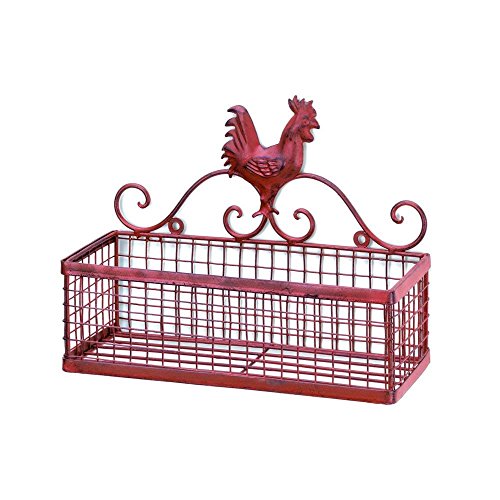 Smart Living Company Red Rooster Single Wall Rack