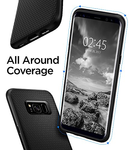 Spigen Liquid Air Armor Designed for Samsung Galaxy S8 Plus Case (2017) - Black