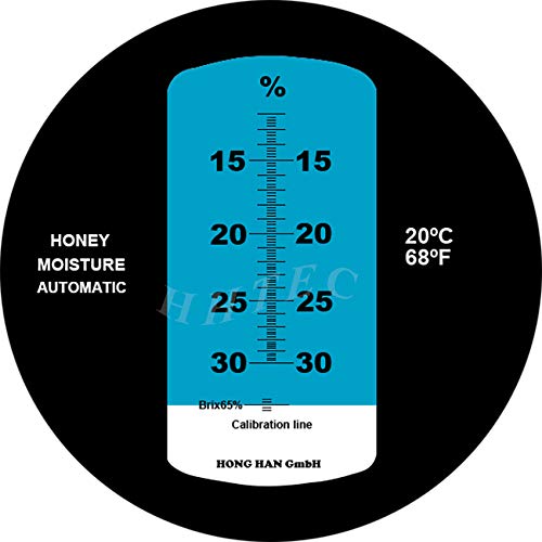 TRZ Honey Refractometer Moisture 12 to 30%,Designed for The Inspection of Moisture Content of Honey