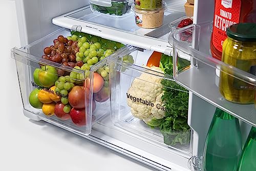 Winia WTE18HSWMD 18 Cu. Ft. Top Mount Refrigerator With Factory Installed Ice Maker - White