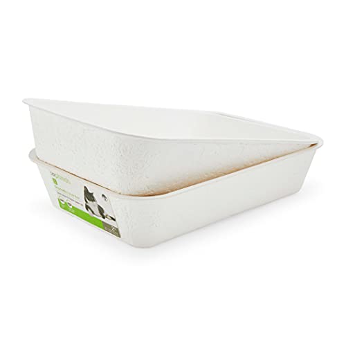 So Phresh Disposable Litter Box Set, 16.7" L X 12.6" W X 4.3" H