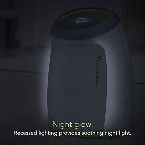 Vornadobaby Purio Nursery Air Purifier with True HEPA Filter, Safety Features, and Soothing Glow
