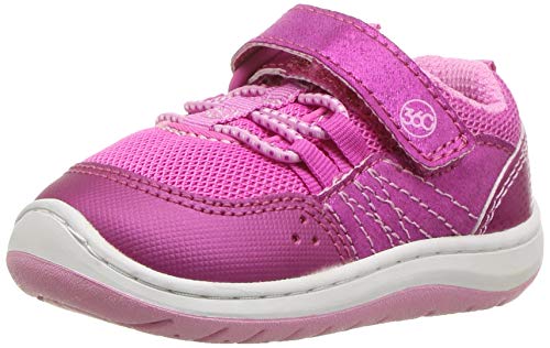 Stride Rite Girl's SR Keegan Shoe, Pink, 5.5 M US Toddler