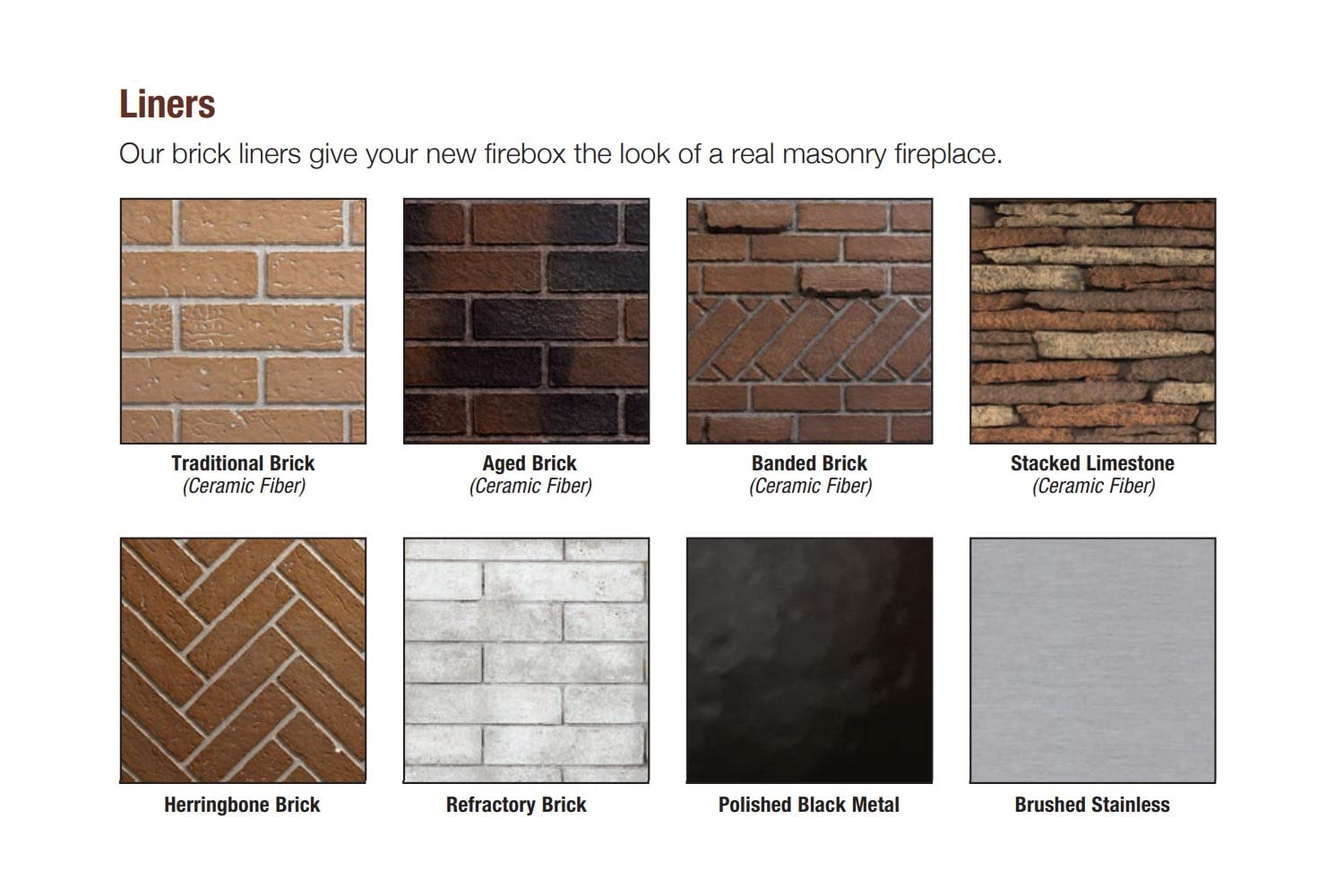 Empire Comfort Systems Deluxe 36" Vent-Free Firebox with Louver Refractory Liner