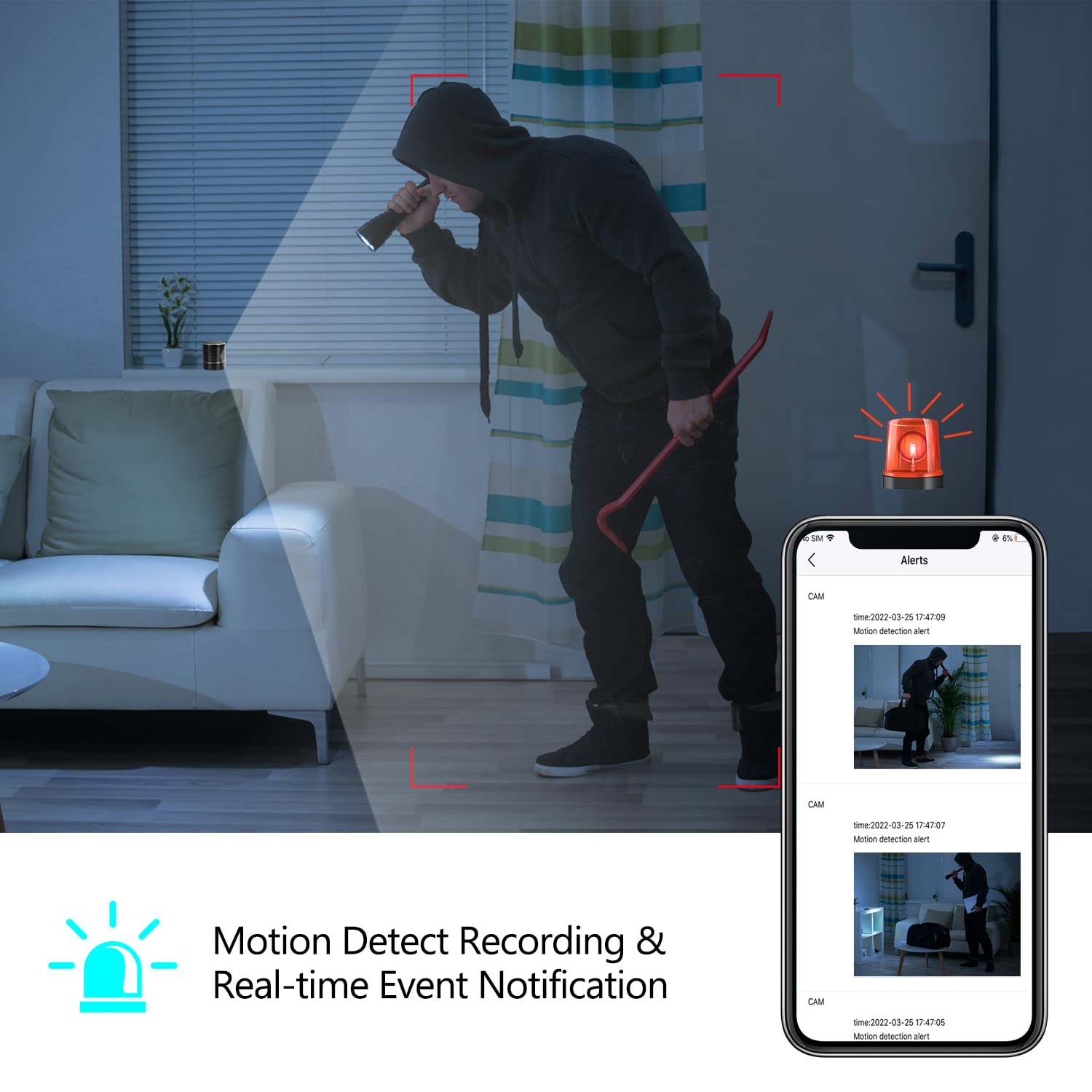 zhiroad Hidden Camera Speaker, 180° Rotating WiFi Spy Camera Hide in Bluetooth Speakers, 1080P Nanny Cam with Phone App Remote Viewing, Live Streaming, Motion Detection, Video Recording