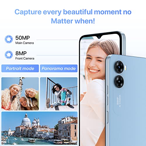 UMIDIGI G3 MAX (8+128GB Android 13 Unlocked Cell Phone,50MP Ultra-Clear AI Camera Smartphone,6.6-inch FHD Display Android Phone,5150mAh Massive Battery Mobile Phone Support Expandable Up to 1TB
