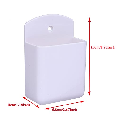 Svaitend Remote Holder Wall Mount, 2 PCS Wall Mount Remote Control Holder for Home Office School Hotel