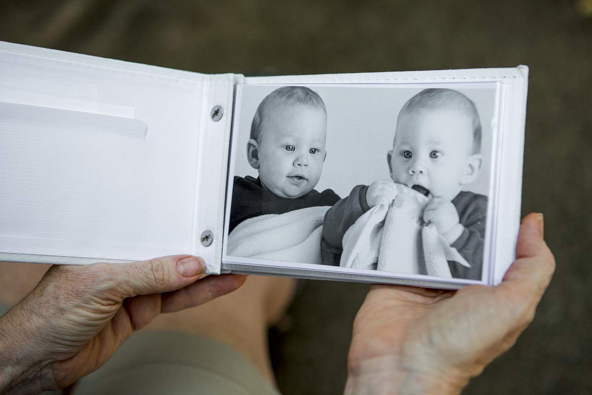 Twins Photo Album Brag Book (Grandtwins)