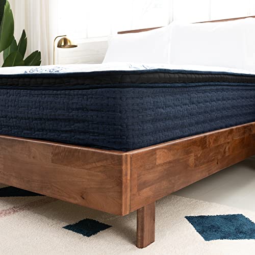 Signature Design by Ashley Mt Dana 16 Inch Eurotop Plush Mattress, CertiPUR-US Certified Foam, California King