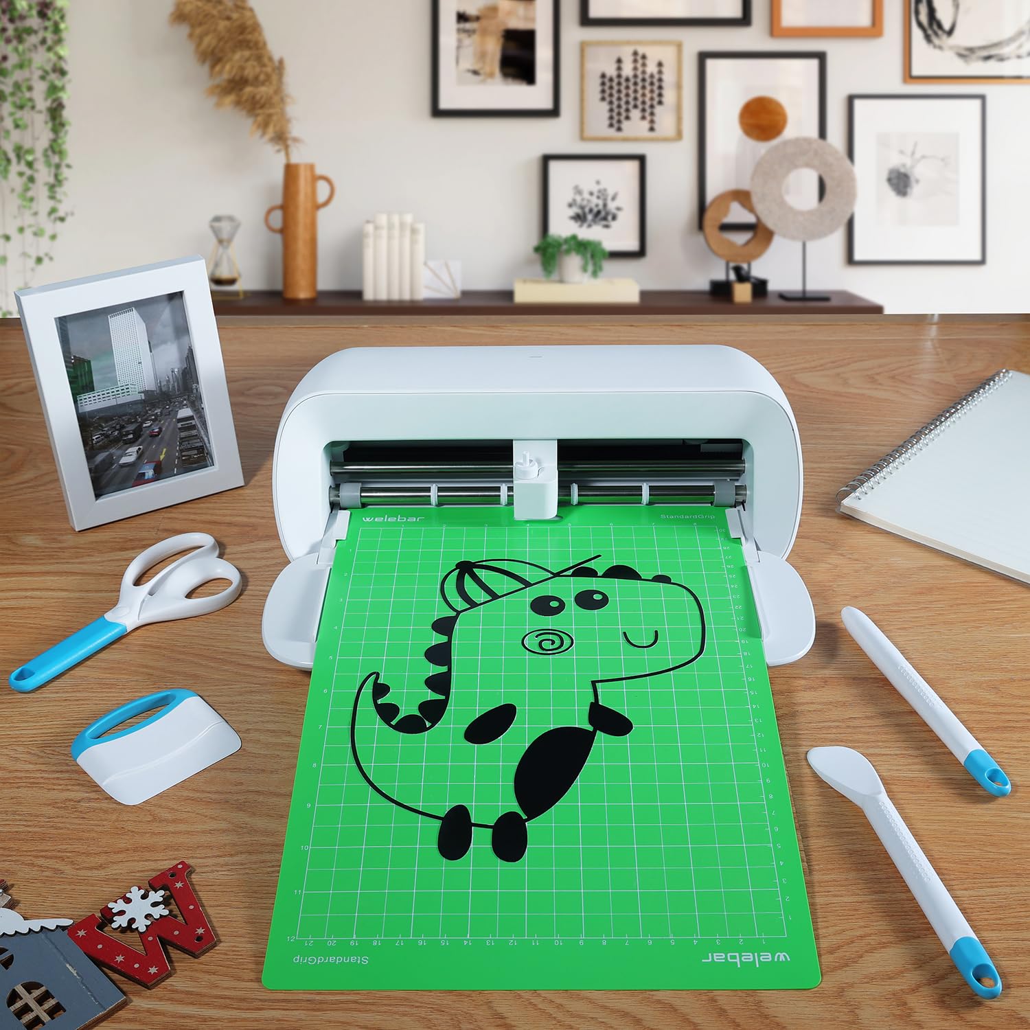 Welebar 8.5"x12" Cutting Mats for Cricut Joy Xtra, 3 Pack Standard Adhesive Non-Slip Cut Mat for Sewing Quilting Crafts