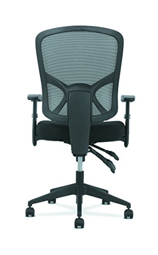 Sadie Customizable Ergonomic High-Back Mesh Task Chair with Arms and Lumbar Support - Ergonomic Computer/Office Chair (HVST121)