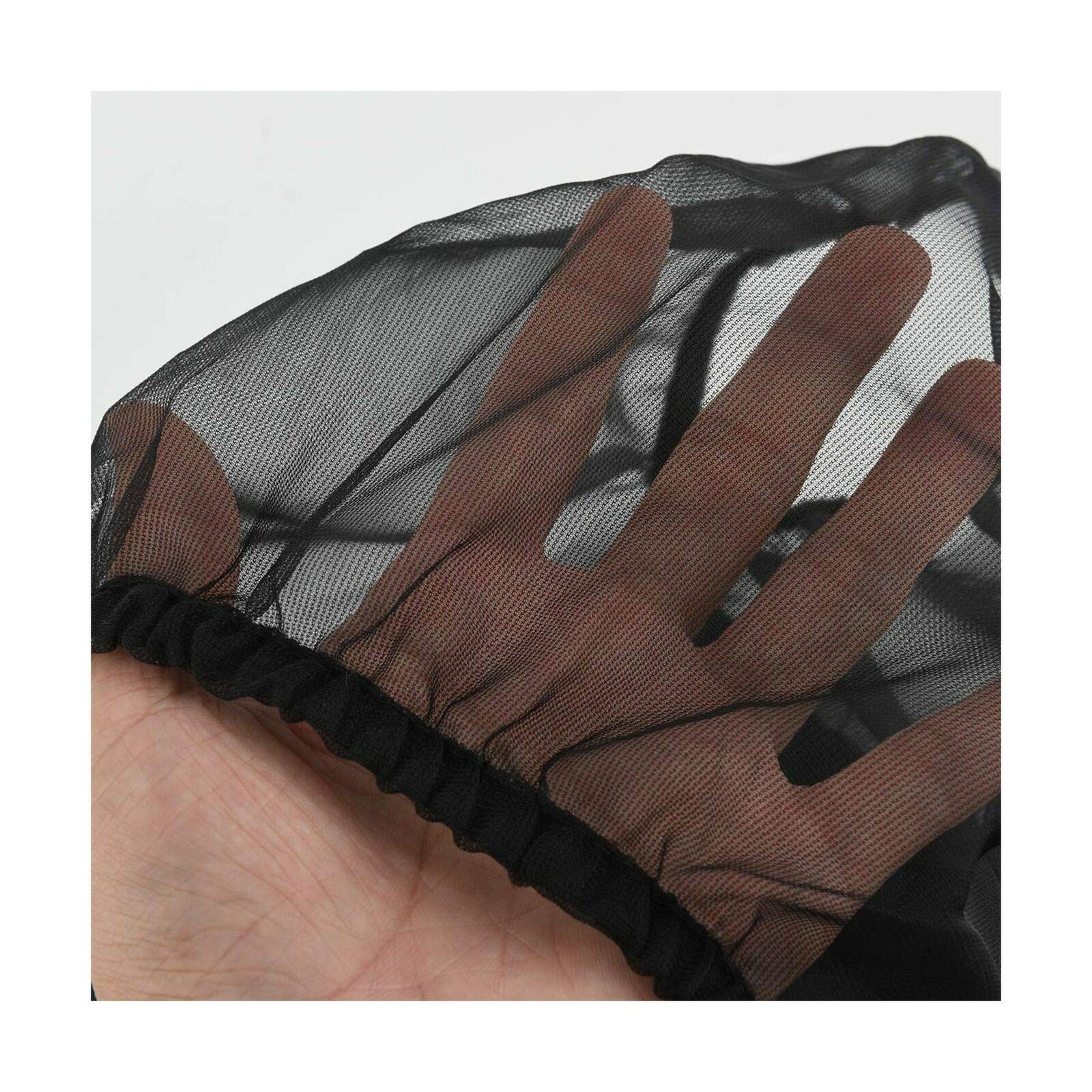 Universal Bird Cage Seed Catcher,Seed Catcher Guard Net Cover,Parrot Nylon Mesh Net Cover,Soft Airy Cage Net Stretchy Skirt for Round Square Cage Father'Day Gift(Circumference 40 inch to 63 inch,Black