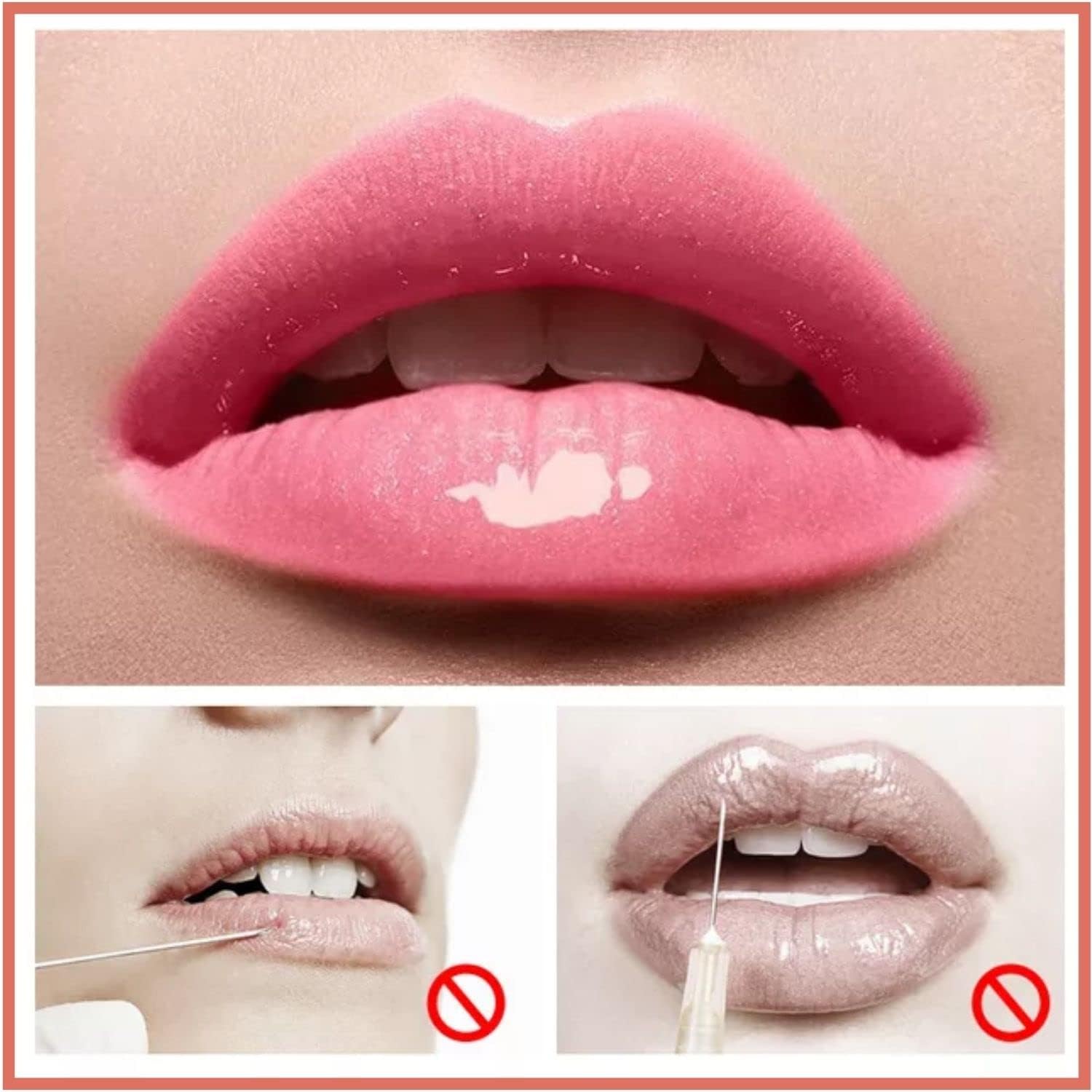 ROESIA Rose cosmetics Effective lip plumping lip gloss used by world stars for magnificent full lips.