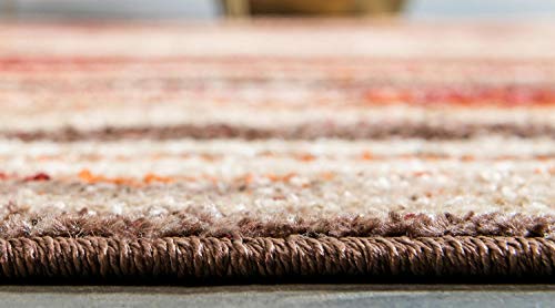 Unique Loom Autumn Collection Area Rug - Wheat (5' 1" x 8' Rectangle, Multi/ Beige)