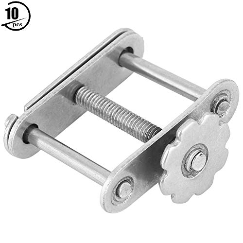Omabeta Water Stop Fixed Clip, 10PCS Easy to Clean Good Stability Hose Clamp High Hardness for Hospital for Laboratory
